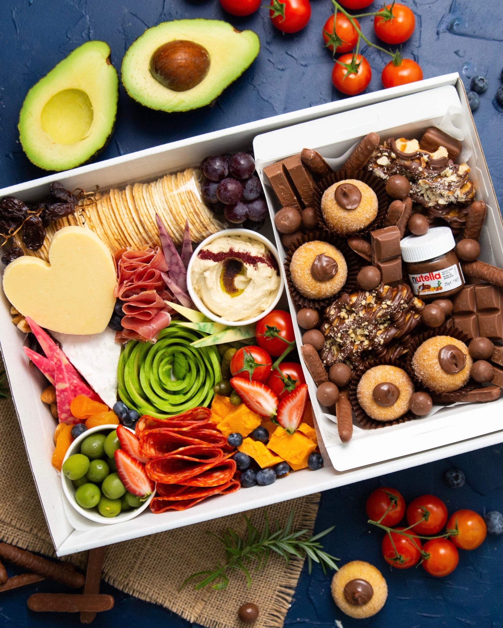 2 in 1 Medium Cheese & Dessert Box – Le Fromage